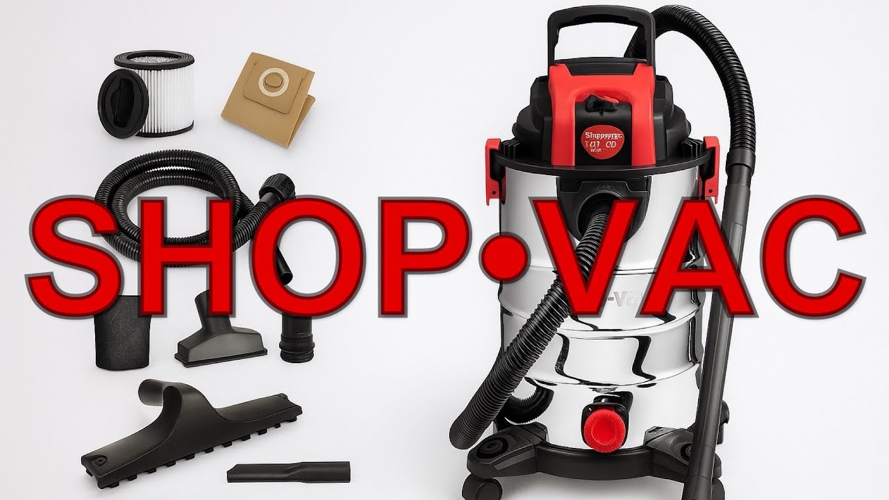 Shop Vac Wet Dry Vacuum. Unboxing and Testing - YouTube