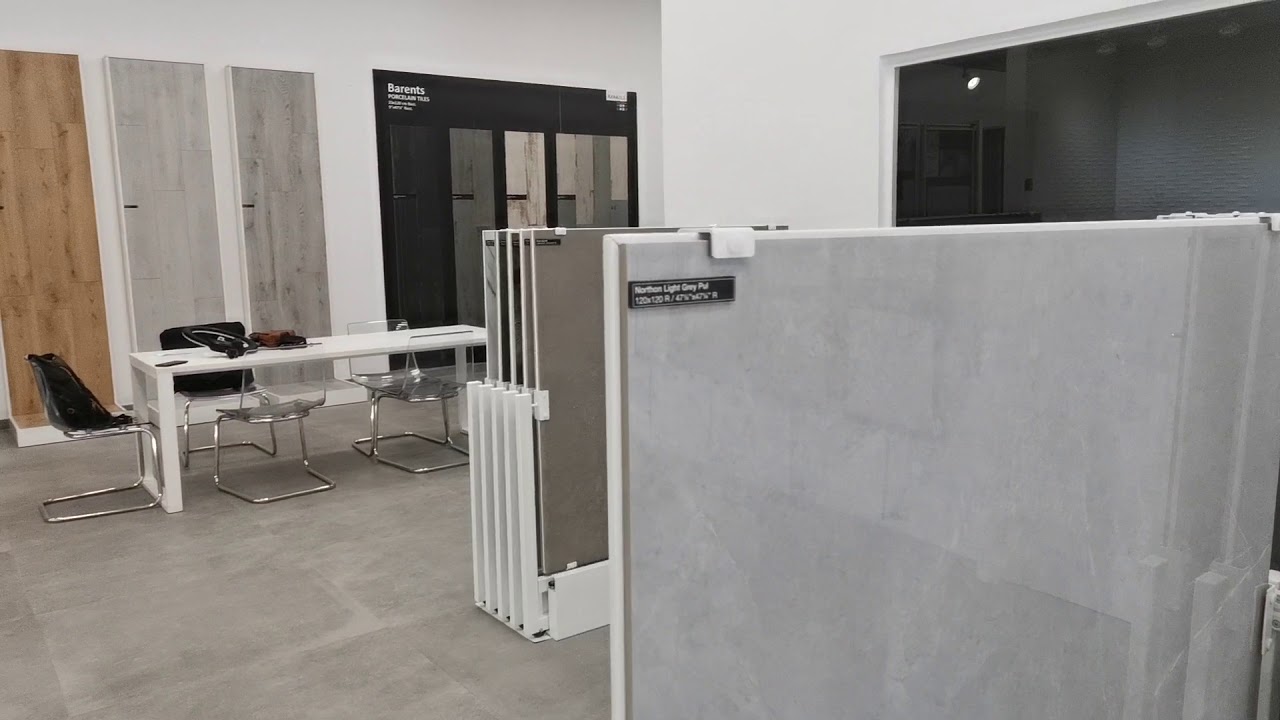 Norton Grey 120x120 pulido KERATILE - YouTube