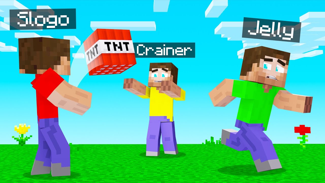 PASS The TNT Before It EXPLODES! (Minecraft) - YouTube