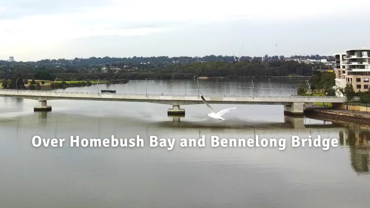Above Homebush Bay - 360 view - Sydney Olympic Park, Wentworth Point ...