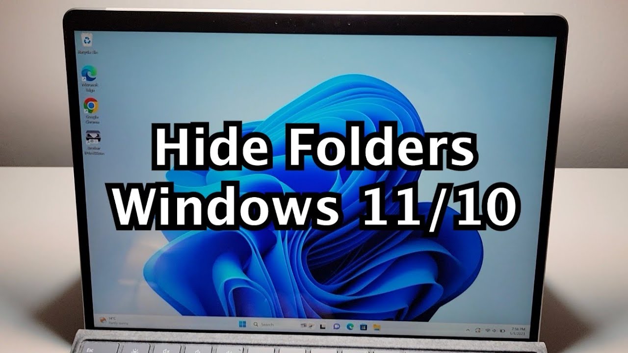 Windows 11 / 10 PC: How to Hide Folders! - YouTube