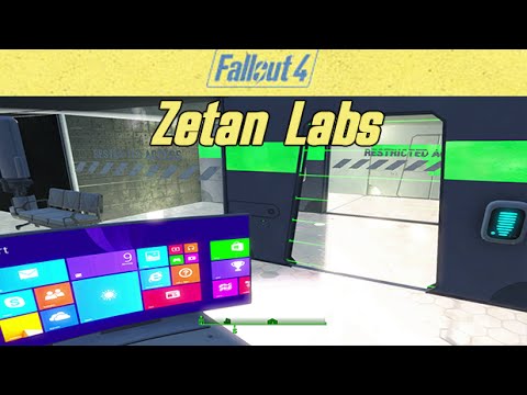 Fallout 4 - Zetan Labs (Settlement Build) - YouTube