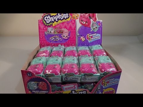 Shopkins Season 5 FULL BOX Blind Opening! Ultra Rare Charms | Birdew Reviews