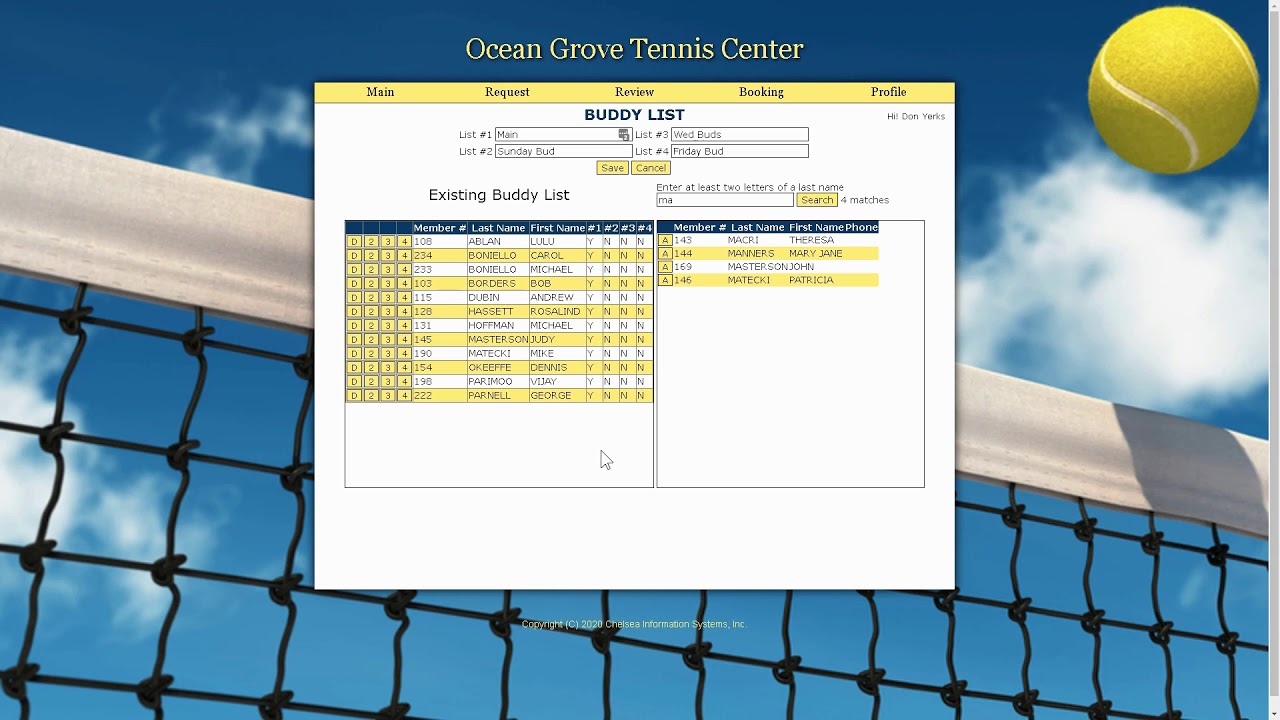 How to Create a Buddy List in the Chelsea System - YouTube