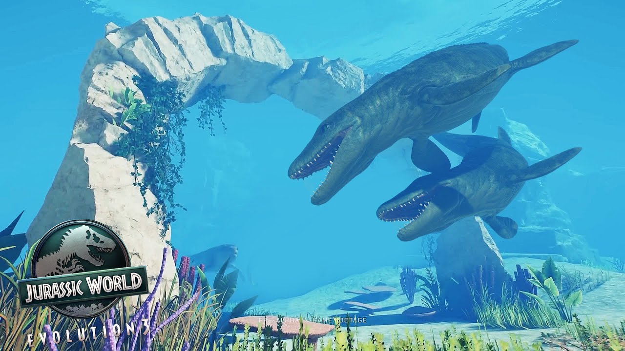 🔲JWE3 NEW Gameplay Footage: Path Tool, New Rocks & More! Jurassic World ...
