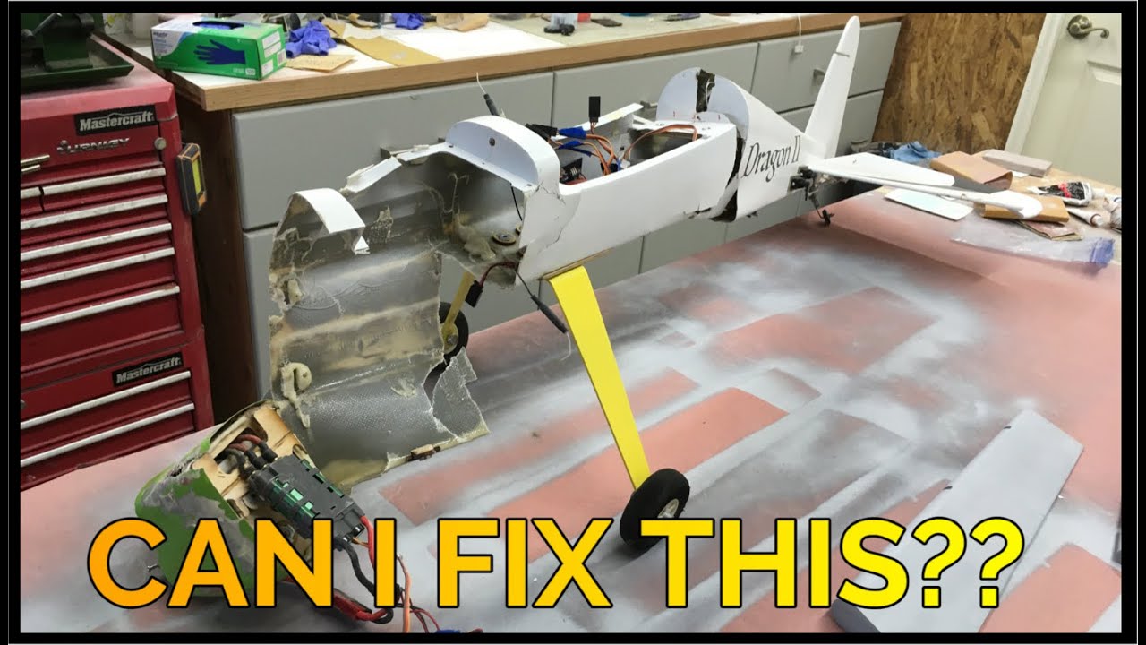 RC Dragon Plane Rebuild - YouTube