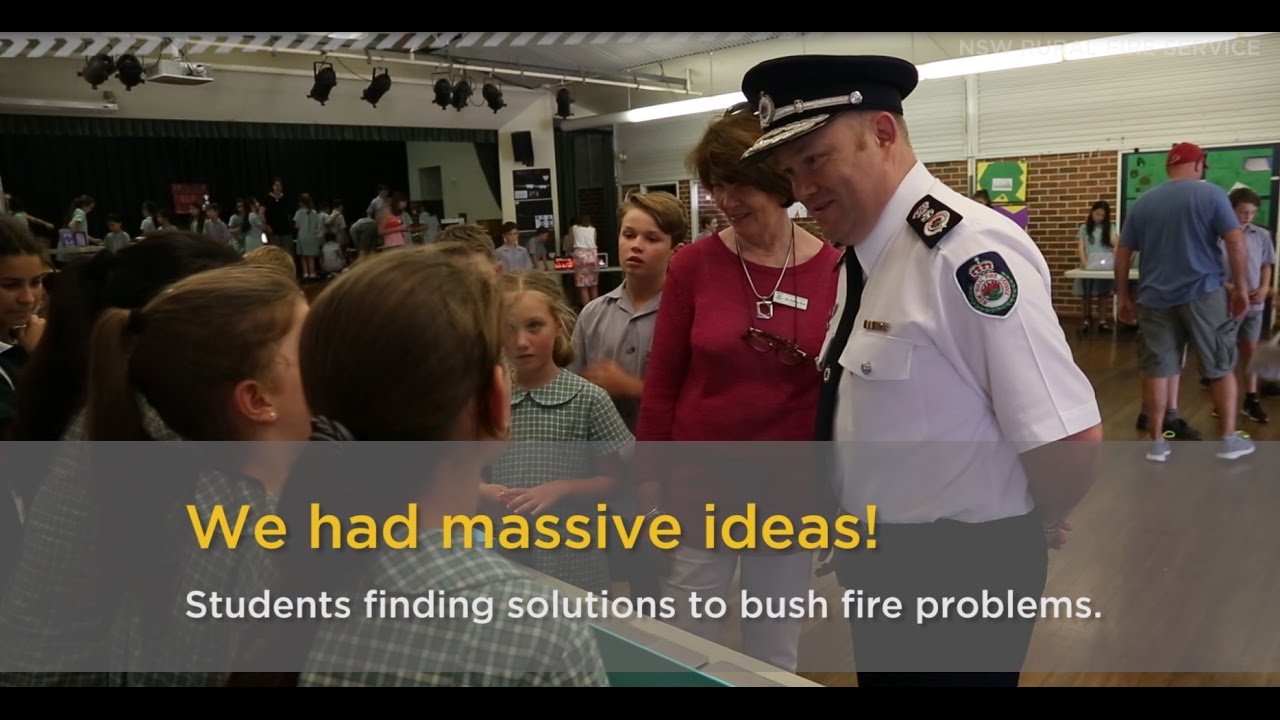 NSW RFS working in schools communities - YouTube