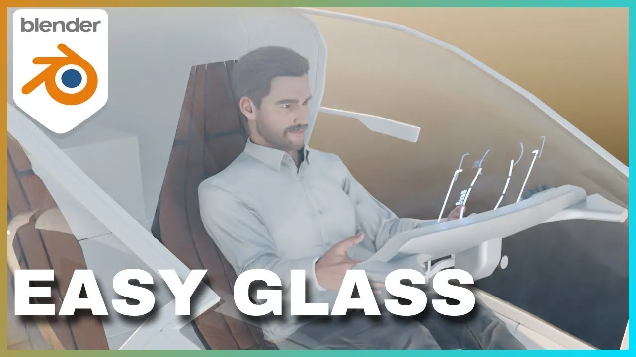 Creating a Glass Material for Blender in 30 Seconds - Quicktip 018 ...