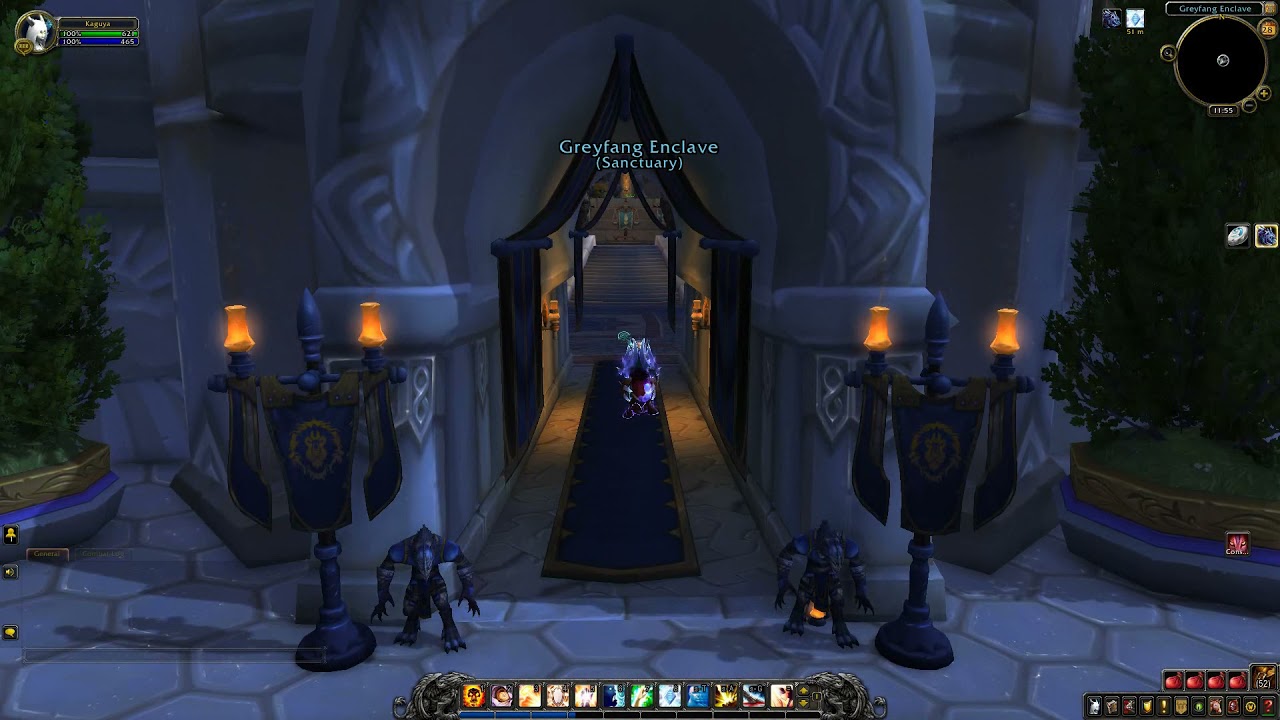 Paladin Order Hall Entrance (Portal) location for Alliance in WOW - YouTube