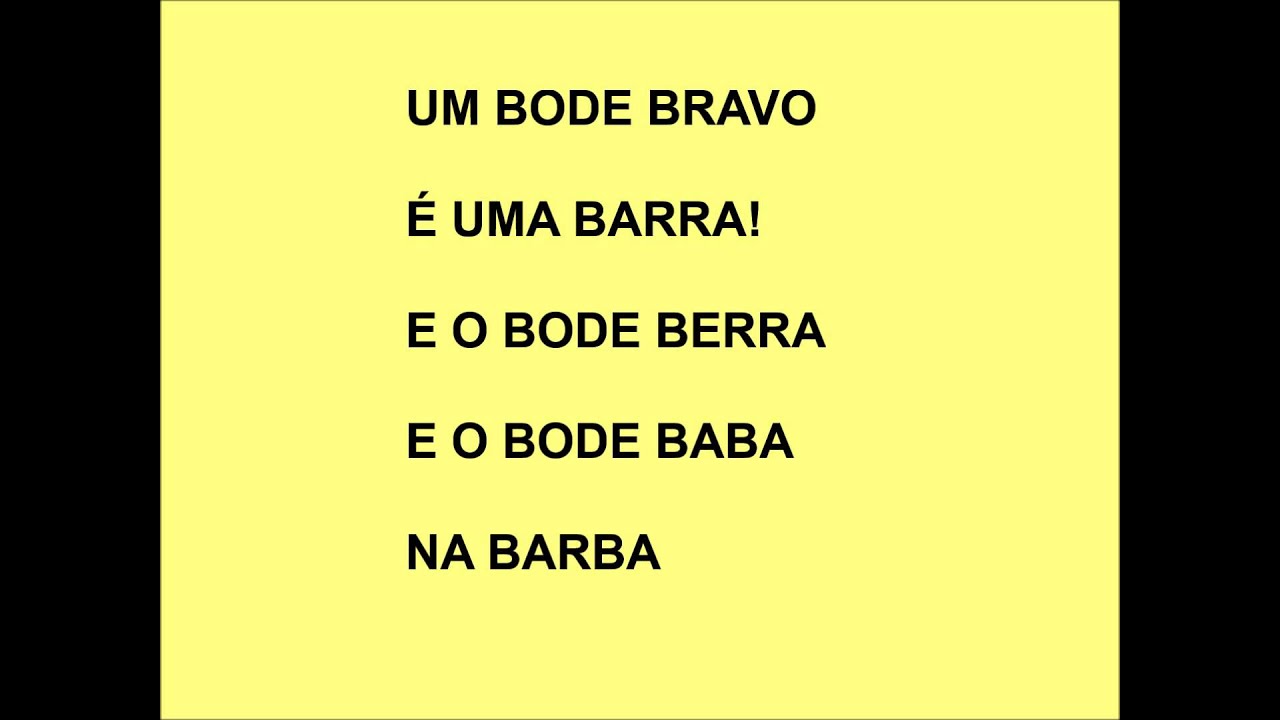 Trabalenguas B x V - YouTube