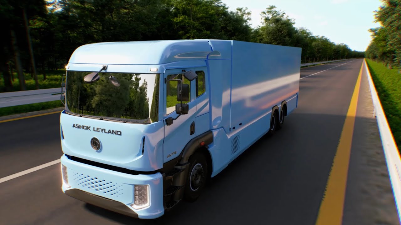 Ashok Leyland | Introducing The Fuel Cell Electric Truck - Youtube