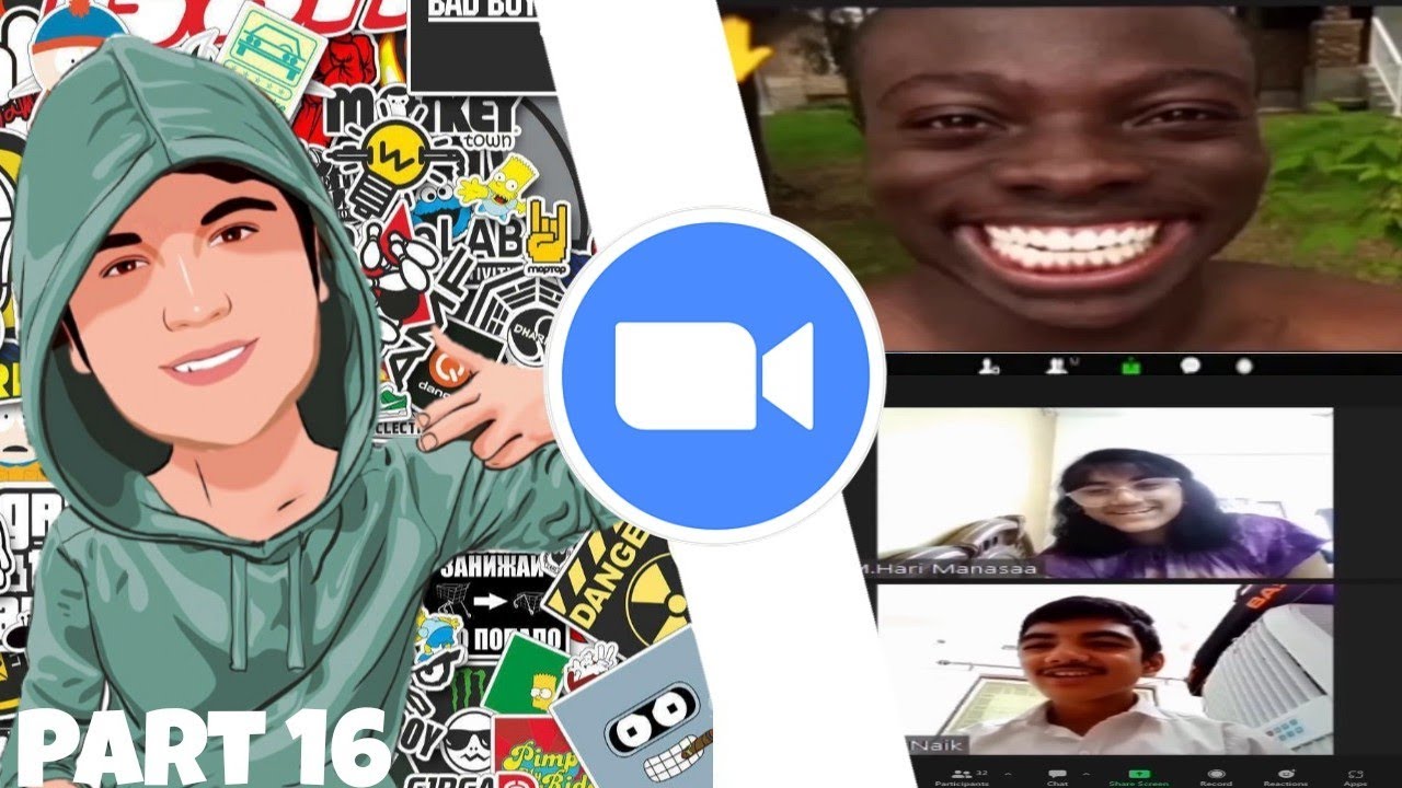 Zoom Riad Trolling Indian Zoom classes || cute ma'am 🥰 (ZOOM RAID) Part ...