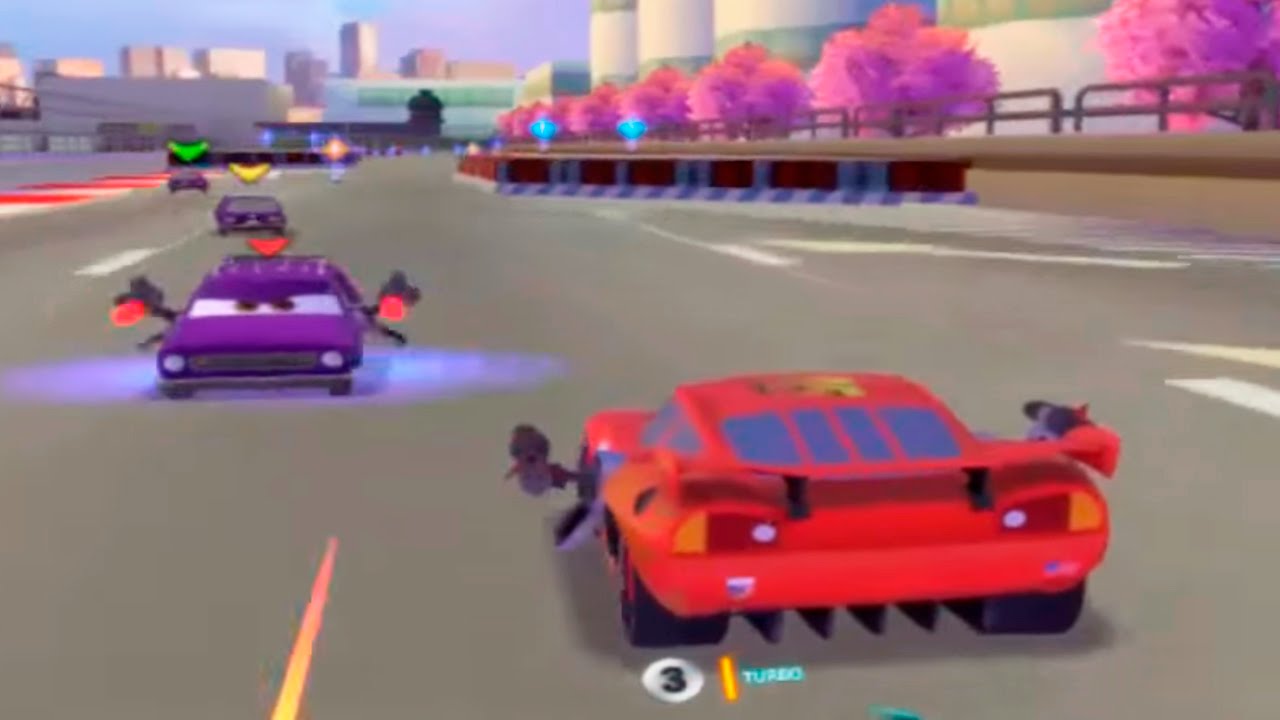 Disney Cars 2 / #9 / Attack Airport Invasion with Lightning McQueen ...