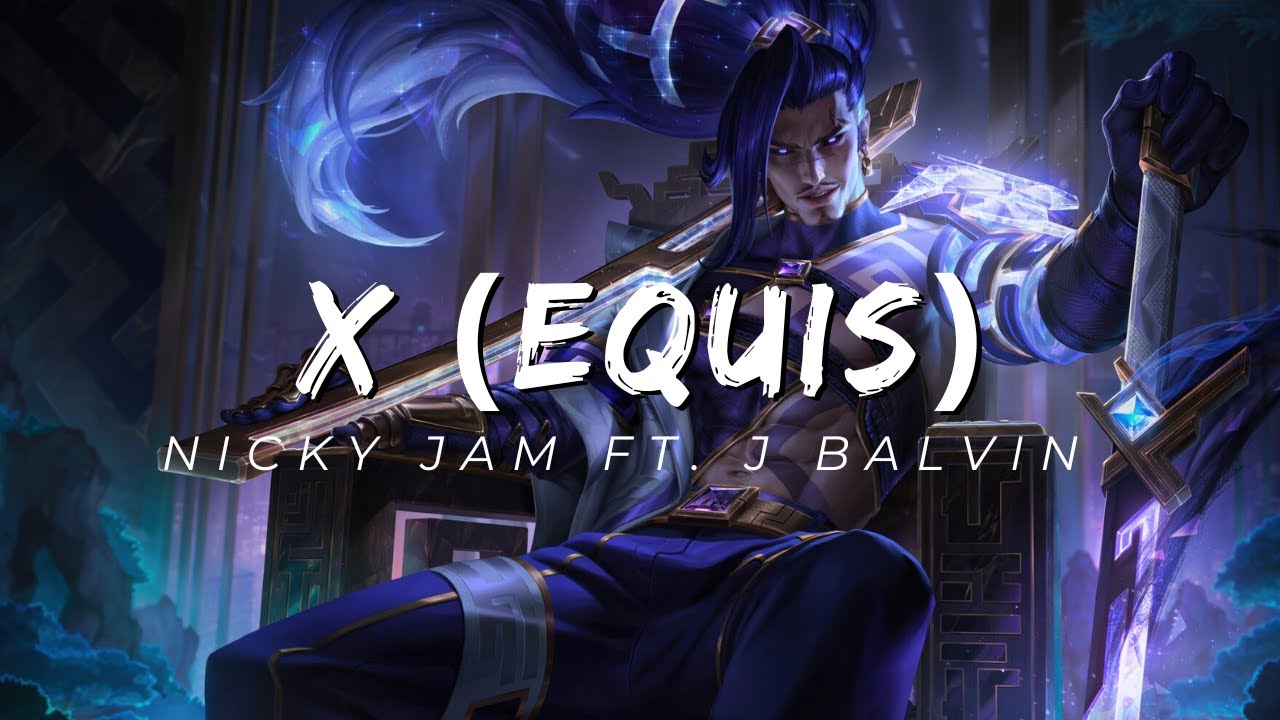 Nicky Jam, J Balvin - X (Equis) / Letra (Lyrics) | NotRickyy_ - YouTube