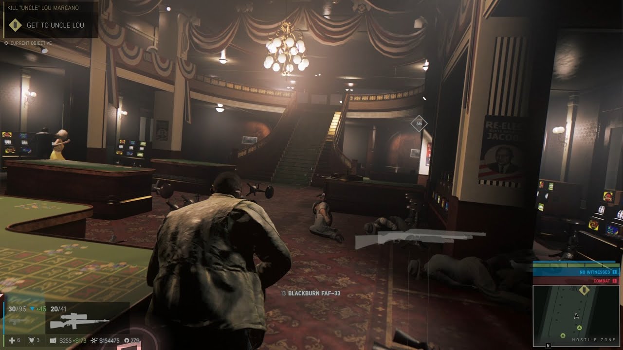 Mafia III DE - PS4 - Story Mission - Kill "Uncle" Lou Marcano (Blind ...