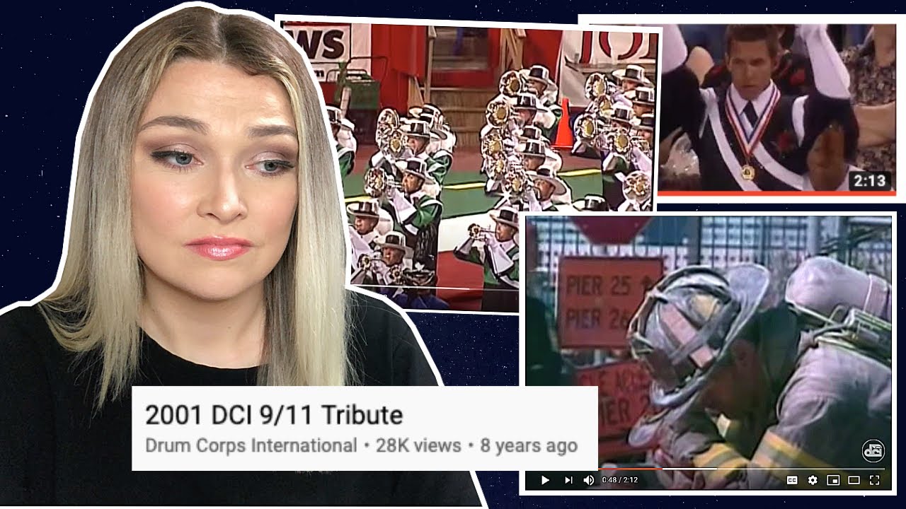 New Zealand Girl Reacts to DCI 9/11 Tribute Performance Video - YouTube