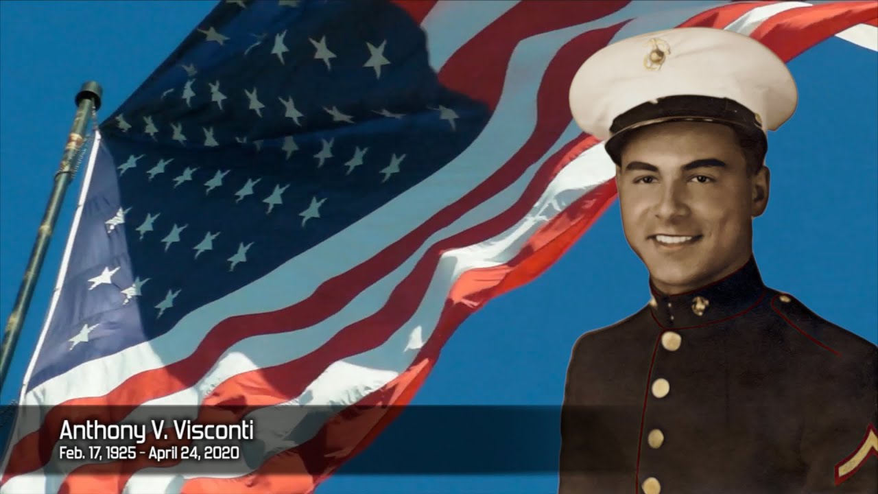 My Friend, Tony Visconti, Cpl., U.S.M.C., WWII, Iwo Jima, 13th Marine ...