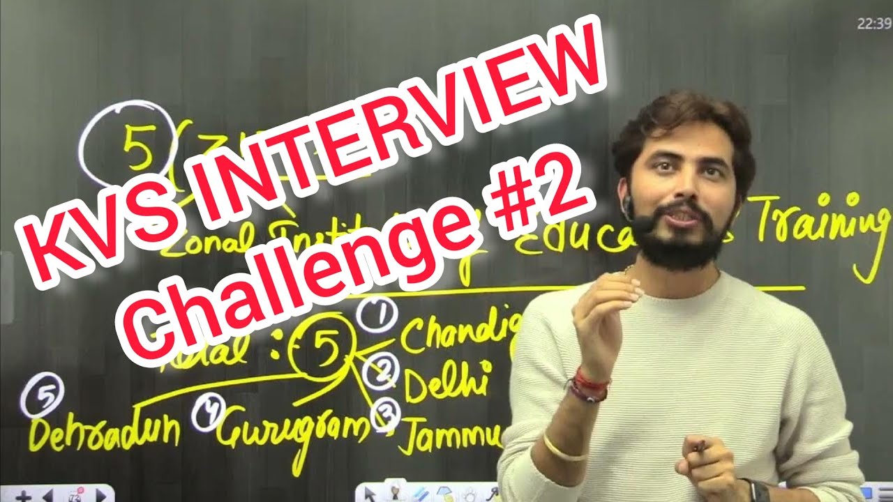 KVS INTERVIEW के सवाल: Challenge #2 मैं बनूँगी/बनूँगा KV TEACHER 👩‍🏫🙎🏻 ...
