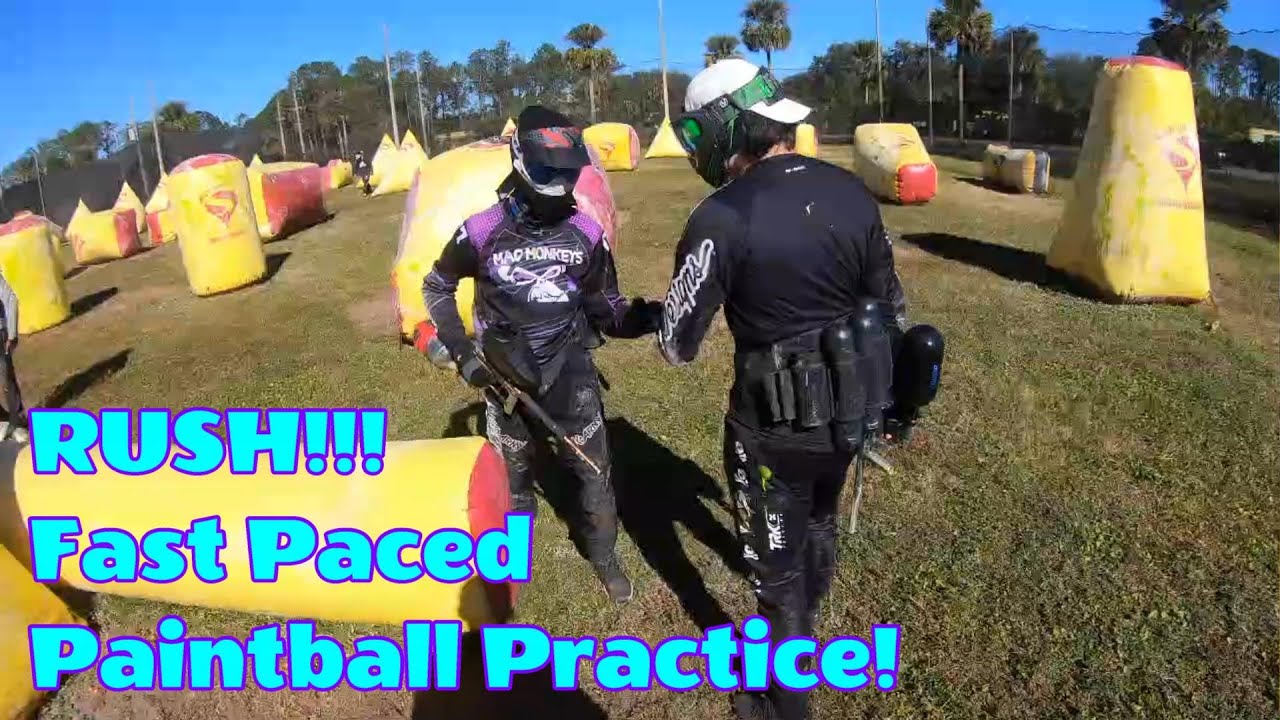 Rush! Paintball Practice Time D6 | Warrior Sports Park Orlando 2023 ...