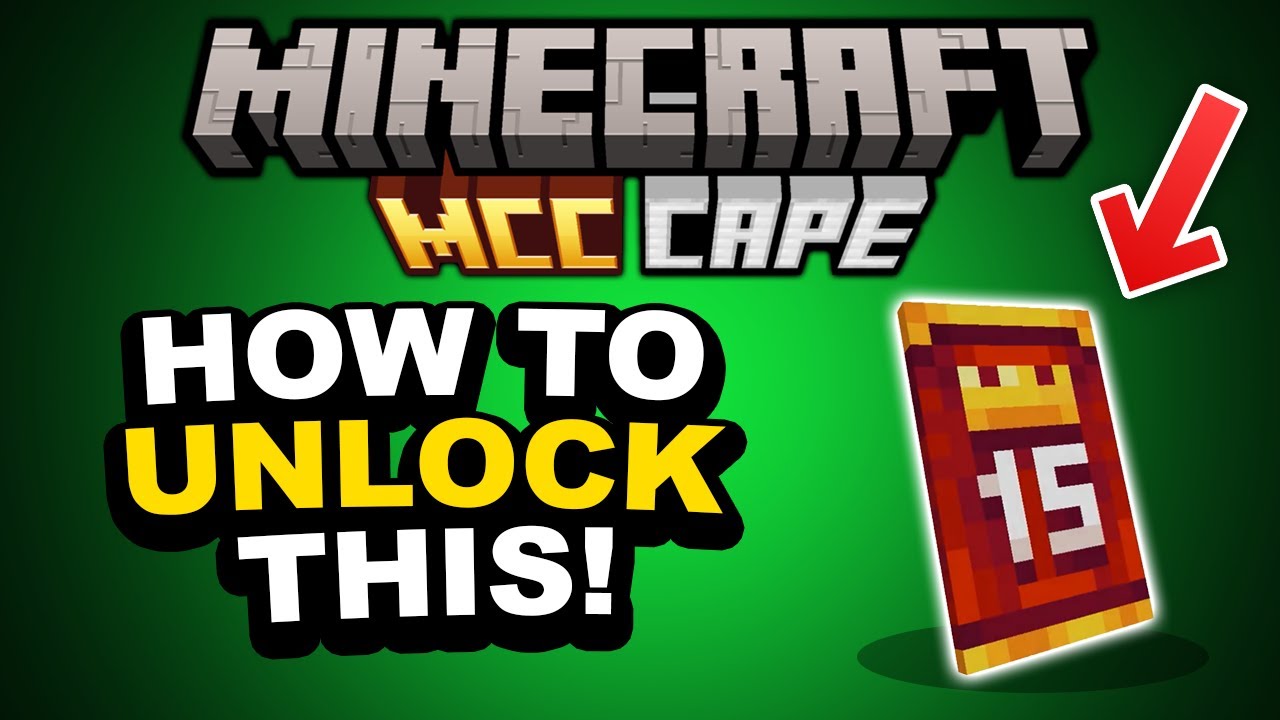 NEW EXCLUSIVE Minecraft MCC Cape REVEALED! - YouTube