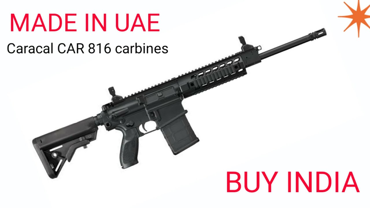 India reports possible purchase of Caracal CAR 816 carbines made in UAE ...