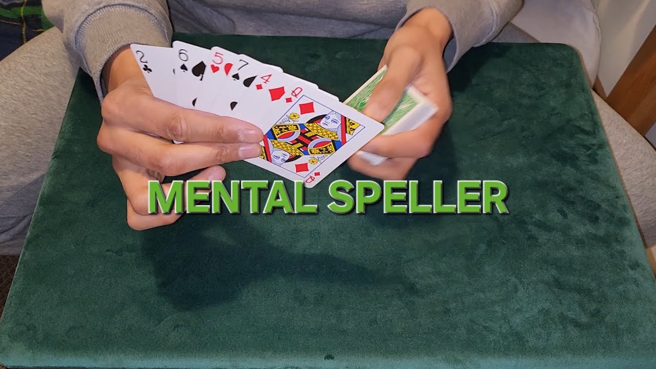 MENTAL SPELLER CARD TRICK TUTORIAL - YouTube
