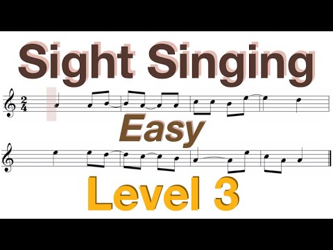 Sight Singing Exercise - Level 3