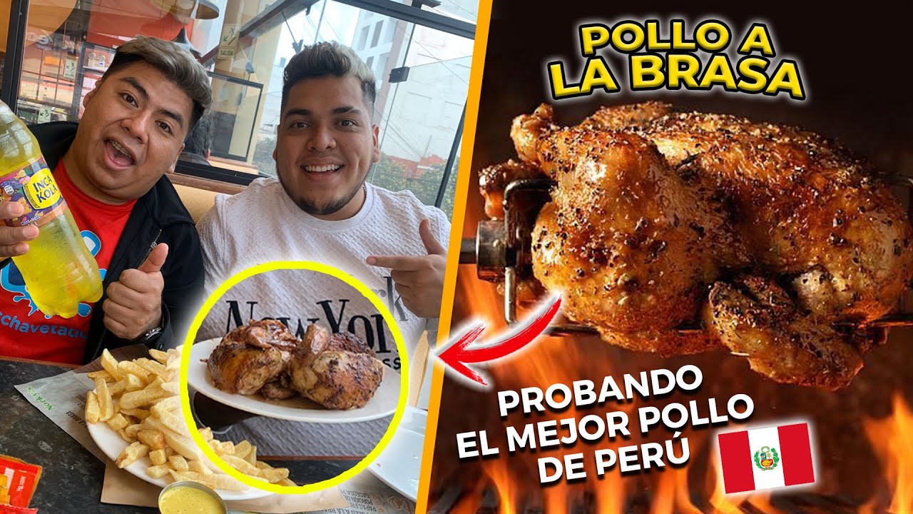 EXTRANJEROS PRUEBAN INCA KOLA Y POLLO A LA BRASA POR PRIMERA VEZ 🇵🇪 ft ...