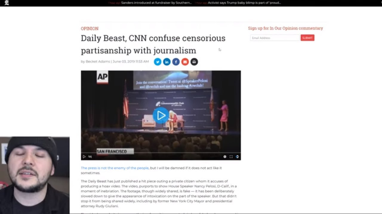 Leftist Media Like CNN Are Partisan Morality Police, They Will DESTROY ...