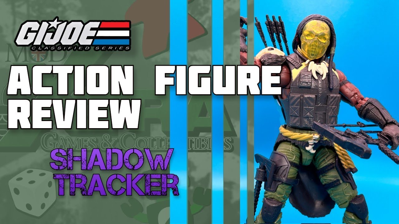 GI Joe Classified | Shadow Tracker | Action Figure Review - YouTube