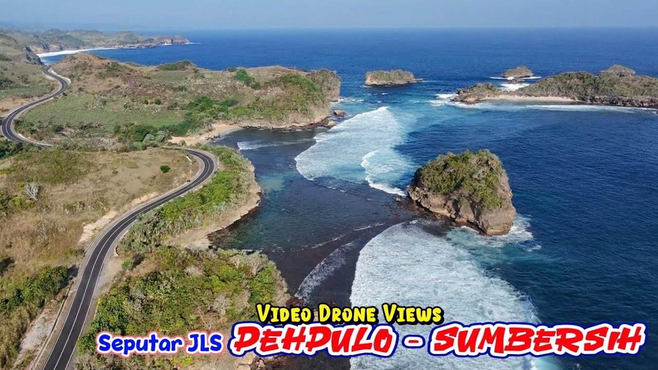 Seputar JLS Blitar | Drone PEH PULO Sumbersih Beach Yang Rumornya ...