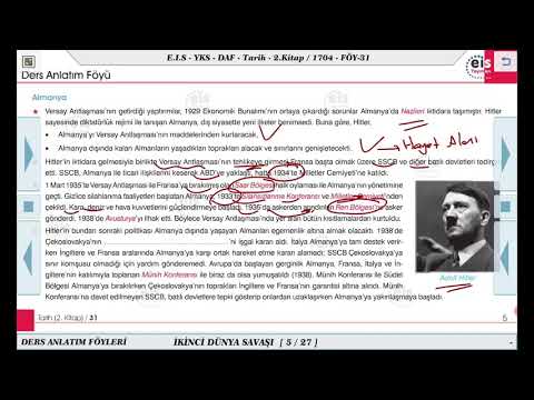 Tarih 2  - İkinci Dünya Savaşı 1 ⏳