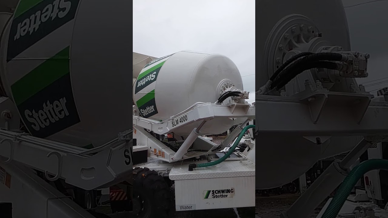 Self loading mixer SLM 4000-Schwing stetter - YouTube