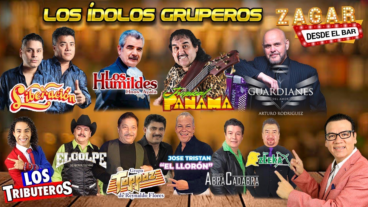 Zagar desde el Bar con Los Ídolos Gruperos - YouTube