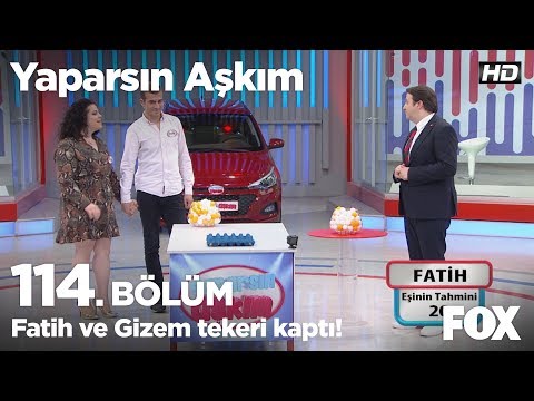 Fatih ve Gizem tekeri kaptı! Yaparsın Aşkım 114. Bölüm