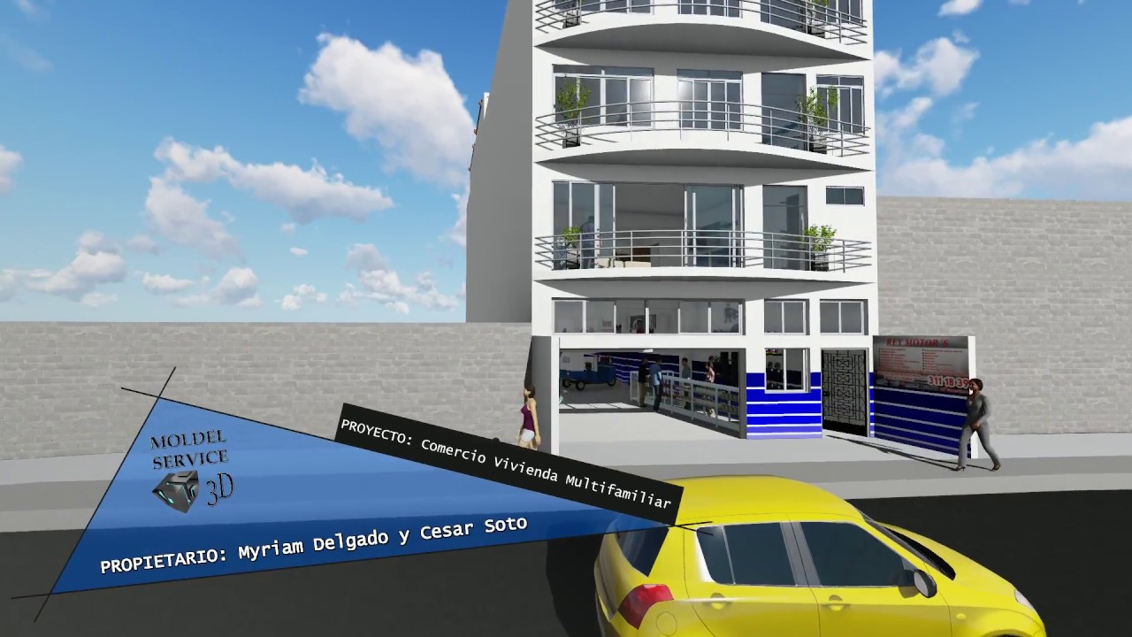 Proyecto Comercio Multifamiliar | Obras ajenas | San Vicente - YouTube