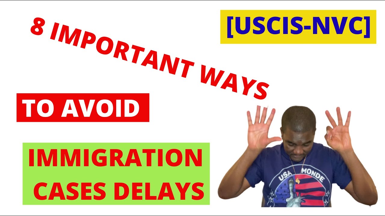 KNOW THESE 8 THINGS BEFORE SUBMITTING YOUR CASE TO USCIS - YouTube