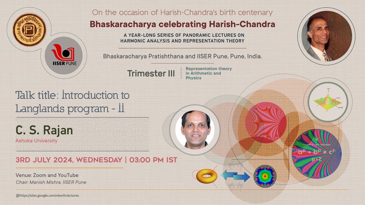 Introduction to Langlands program. - YouTube