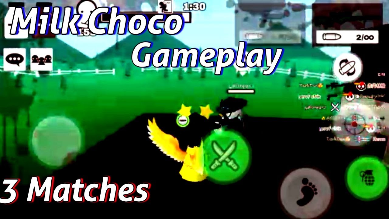 Milk Choco Gameplay | 3 matches, MilkChoco Online Fps - YouTube