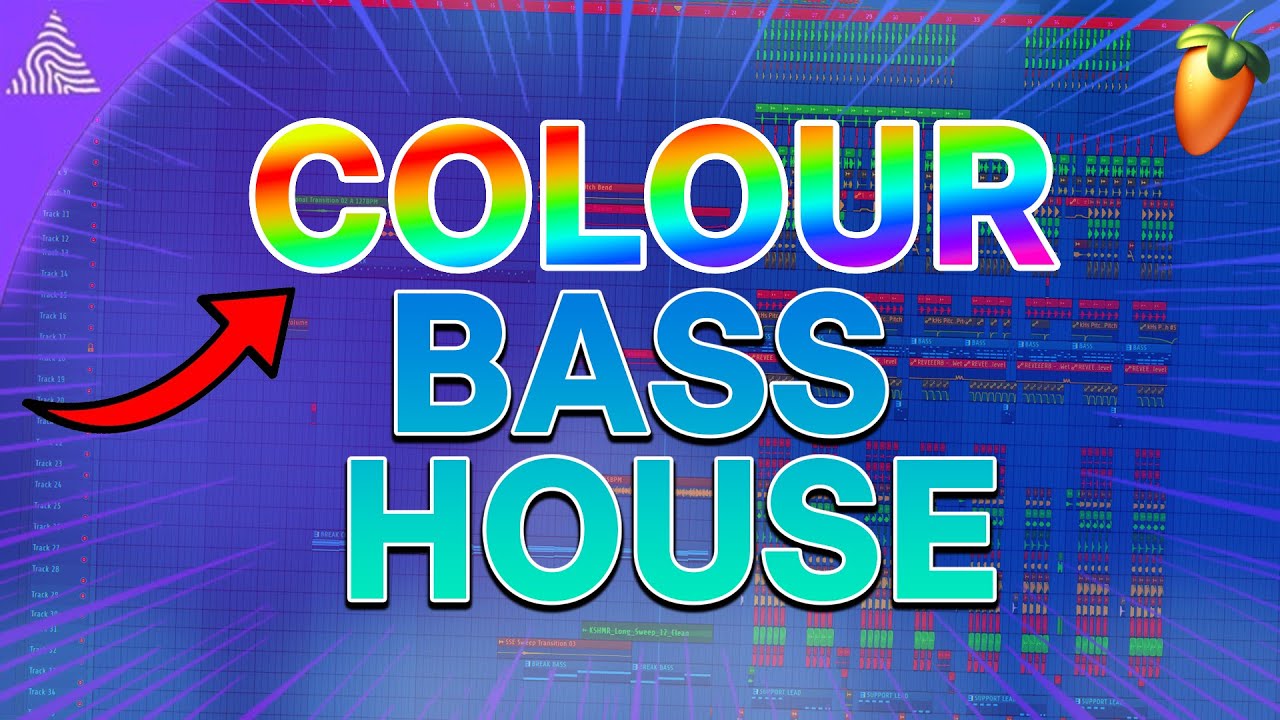 How To Make COLOR BASS HOUSE! (FLP) - YouTube