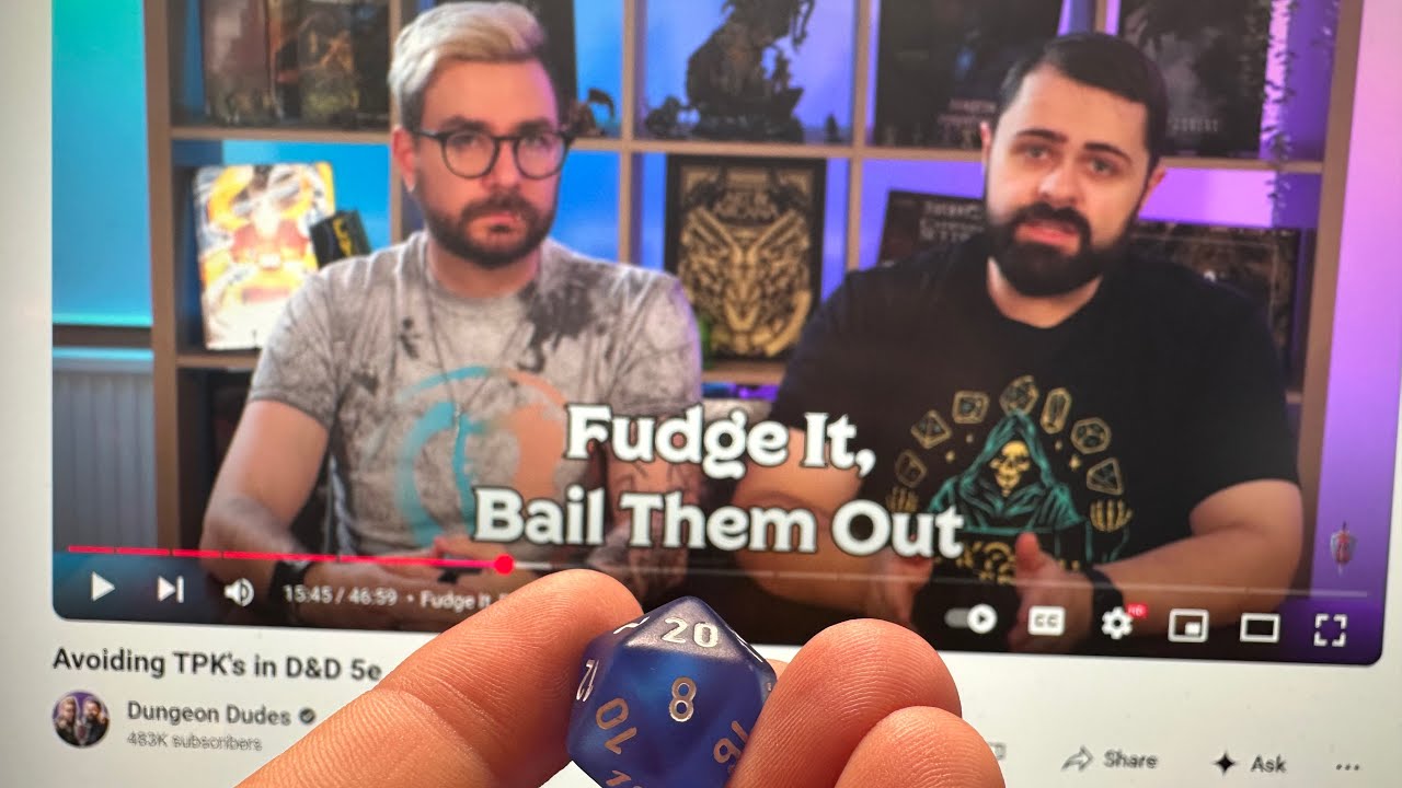 When do tell your DM - "You're a Bad Dungeon Master" - YouTube