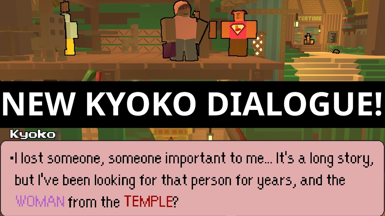 New Kyoko Dialogue In Demo 5! // Block Tales - YouTube