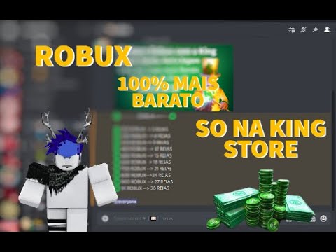 LOJA DE ROBUX NO ROBLOX SUPER BARATO E 100% CONFIÁVEL - YouTube