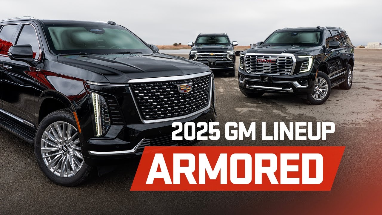 NEW 2025 INKAS® Armored SUVs Revealed! | Full GM Lineup Upgrade - YouTube