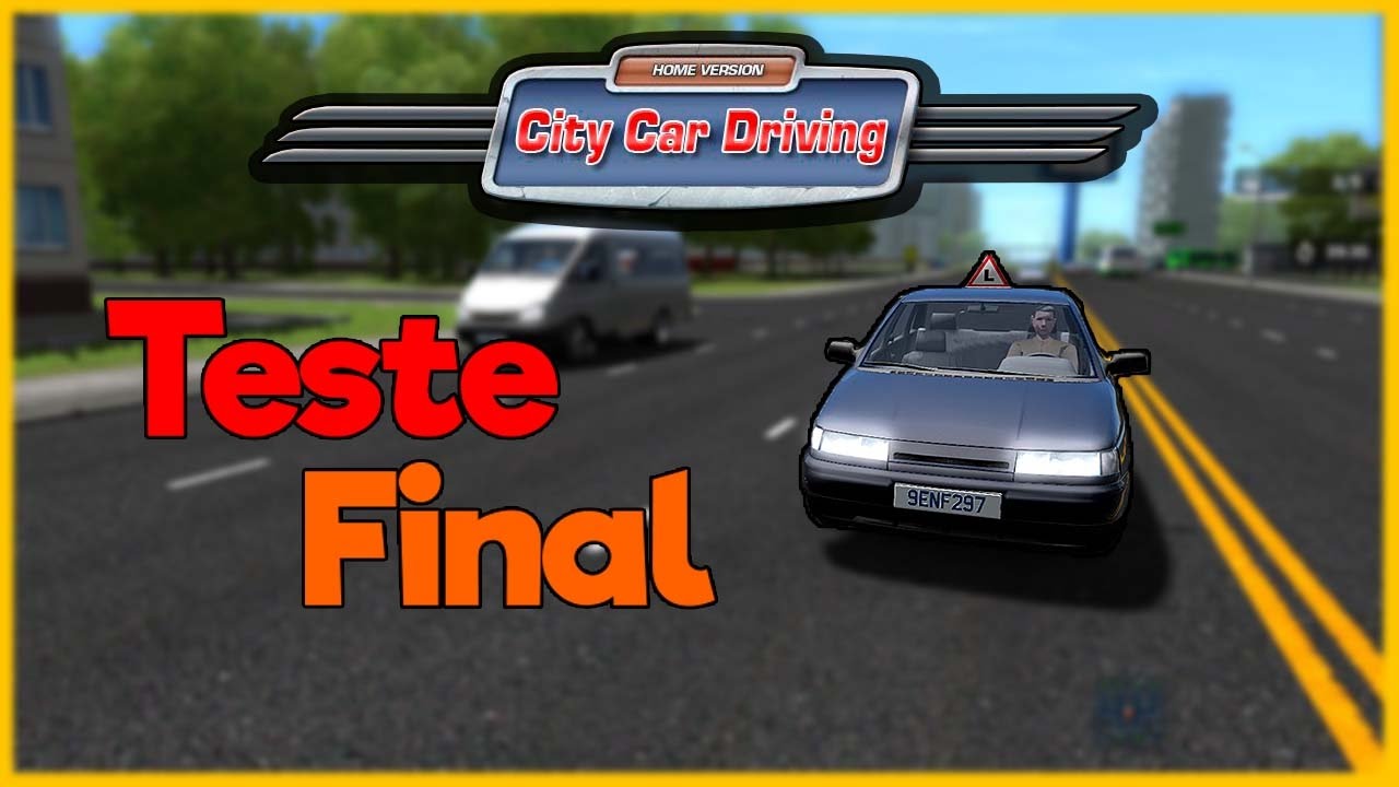 [CITY CAR DRIVING] - TESTE FINAL DA AUTOESCOLA - #2 - YouTube