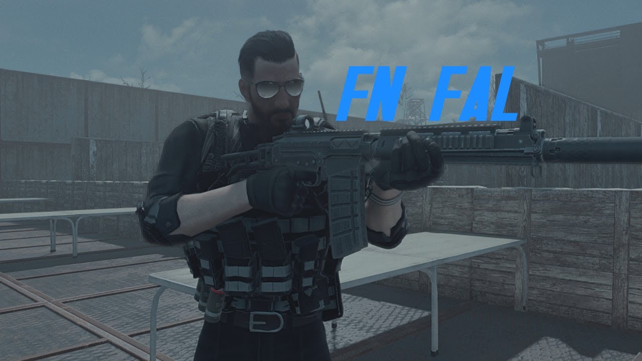 Fallout 4 FN FAL - SA58 MOD - YouTube