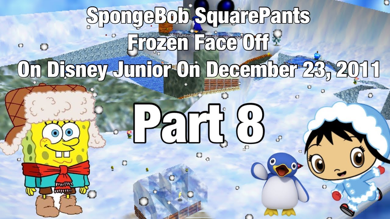 SpongeBob SquarePants Frozen Face Off On Disney Junior On December 23 ...