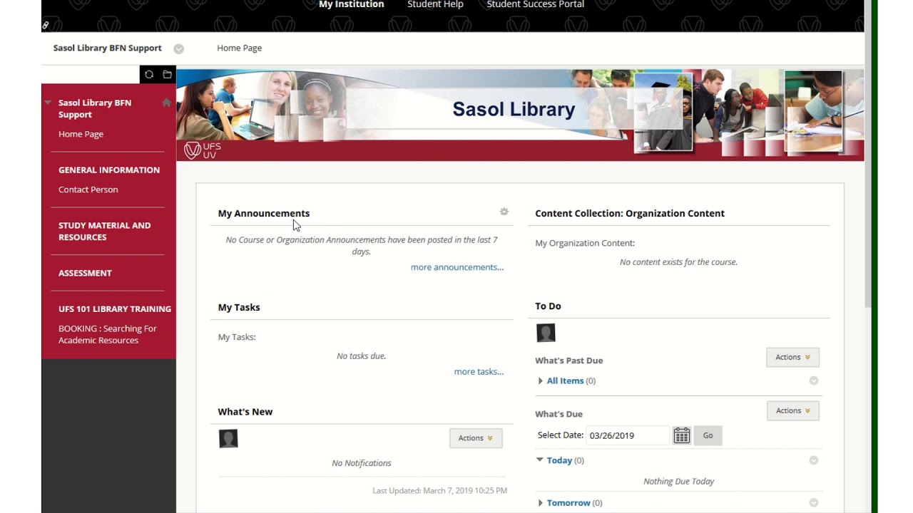 How to make a booking for searching for academic resources - YouTube