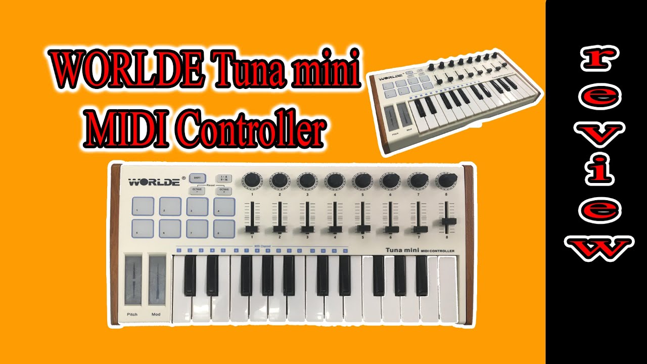 รีวิว คีย์บอร์ดใบ้ WORLDE Tuna mini - YouTube