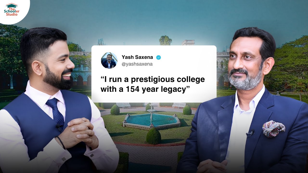 The Rajkumar College: 150 Years of Academic Excellence | Principal Yash Saxena Shares His Vision ...